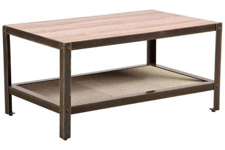 Flat Iron Coffee Table – Varsity Loft Club